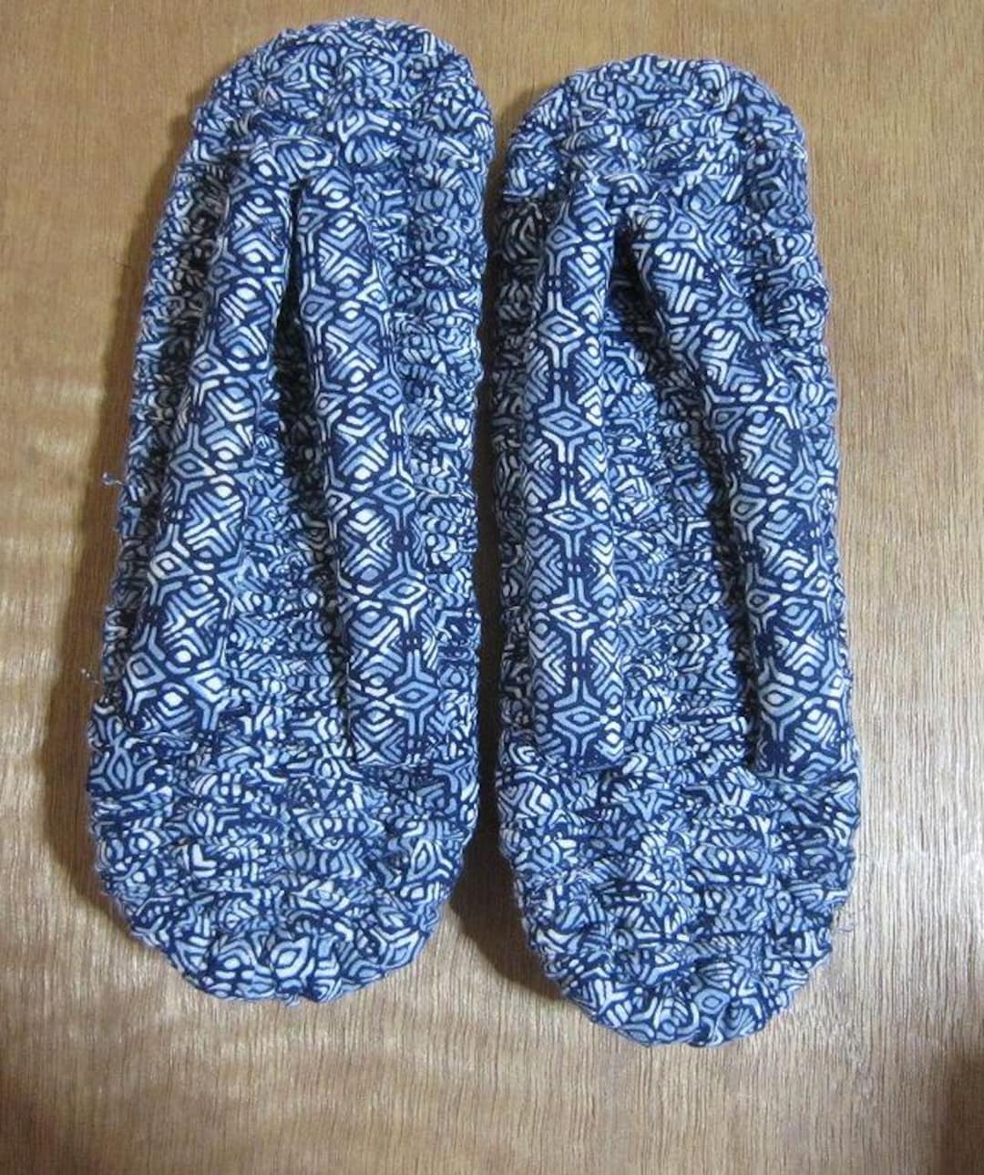New!! Handmade Zouri Room Shoes Slippers for Mens Japanese Nuno Zori ...