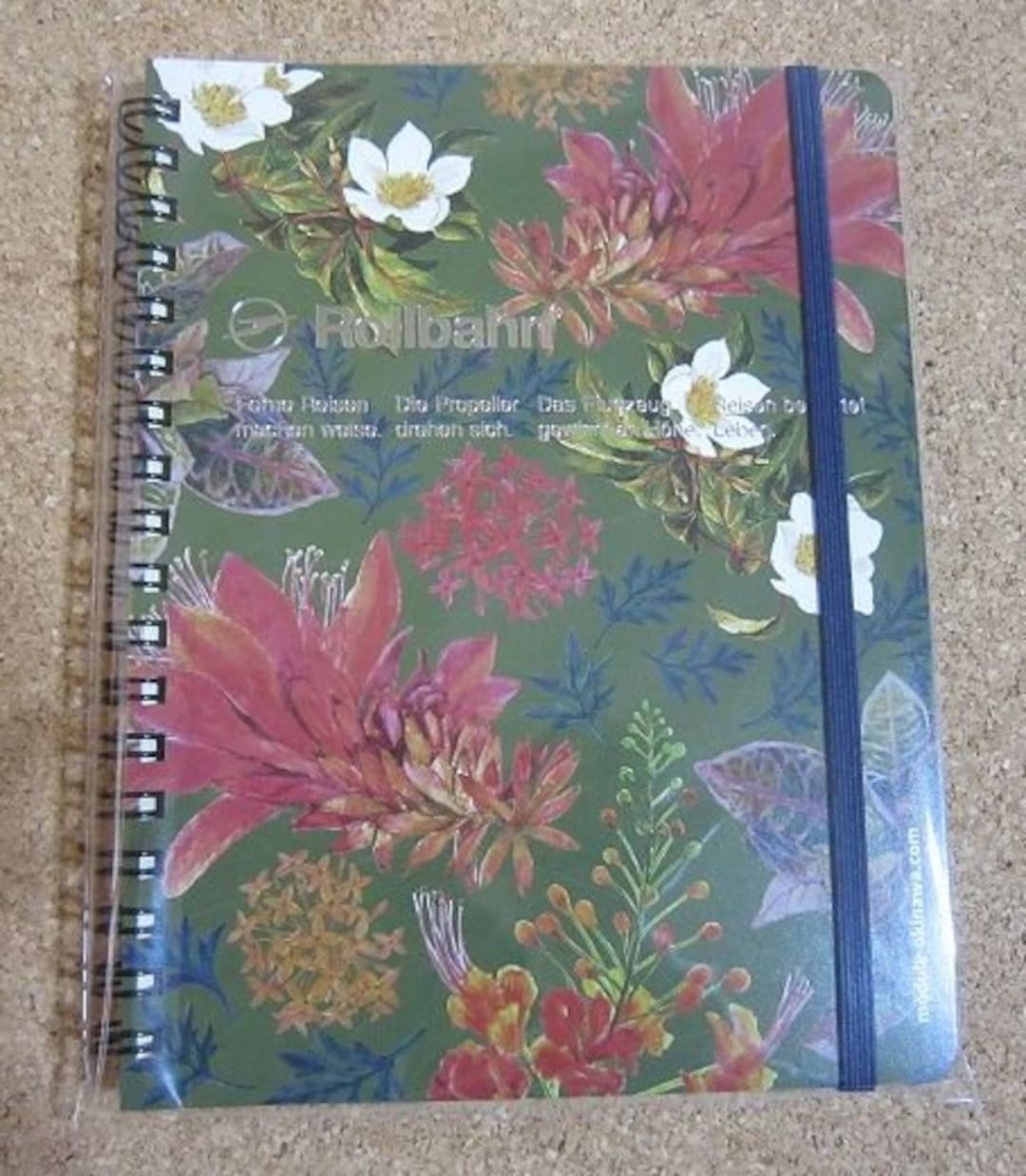 DELFONICS Rollbahn Grid Notebook Large Size Made in Japan Botanical ...