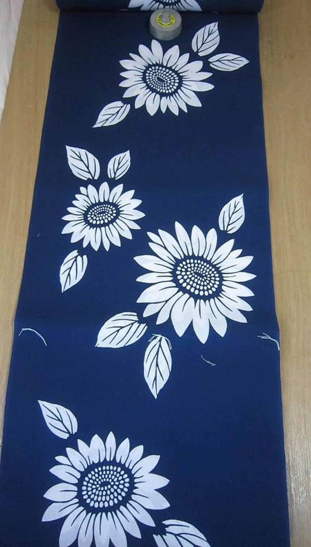 Roll Of Whole Bolt Vintage Yukata Cotton Fabric 38cm X 12m Etsy
