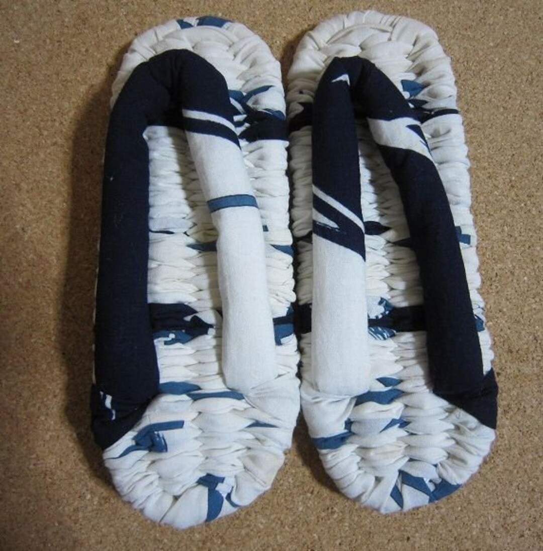 New!! Handmade Zouri Room Shoes Slippers for Ladies Japanese Nuno Zori ...