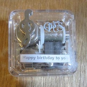 Vintage Music Box Orgel .happy Birthday to You Made in Japan - Etsy