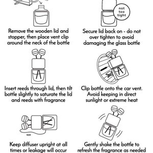 Car Vent Diffuser | Car Air Freshener Vent Clip | Long-lasting Car ...