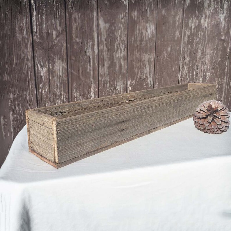 Rustic Wooden Planter Box - Etsy Australia