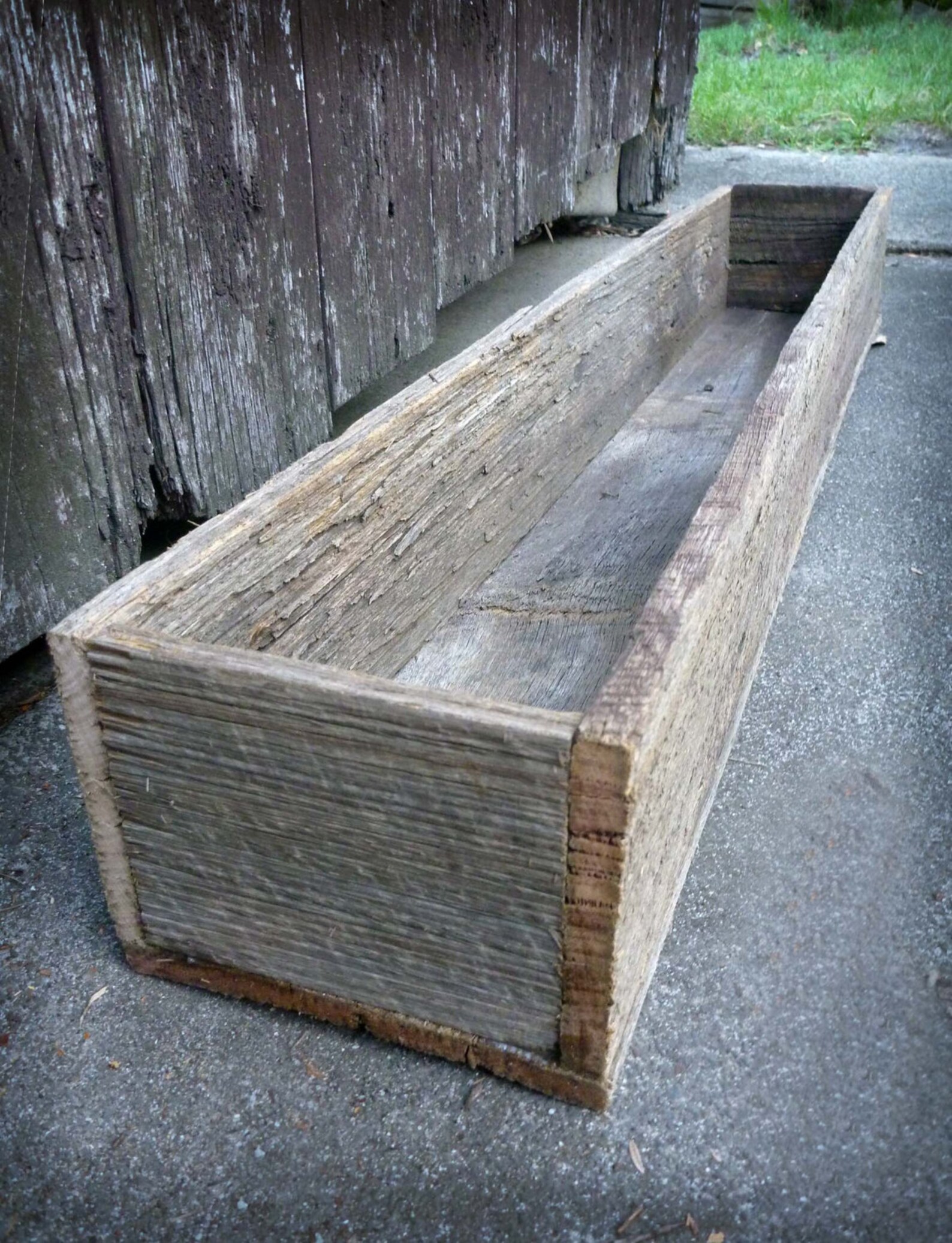 Rustic Wooden Planter Box - Etsy Australia