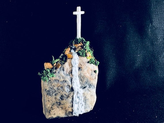 SOLID ROCK a UNIQUE Christian-oriented Hand Carved Keepsake | Etsy