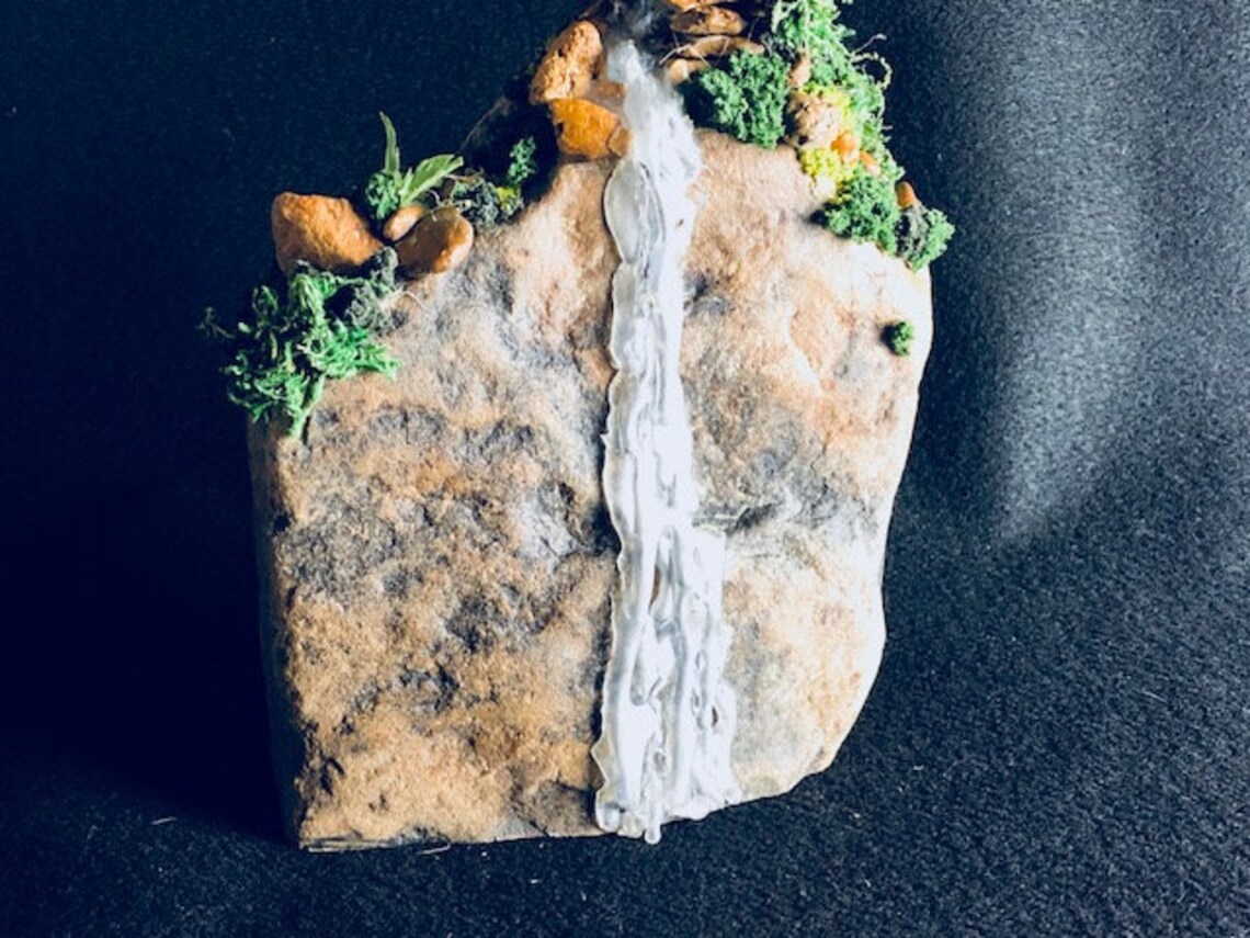 SOLID ROCK, a UNIQUE, Christian-oriented, Hand Carved Keepsake or ...