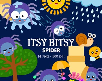 Itsy Bitsy Spider | Etsy