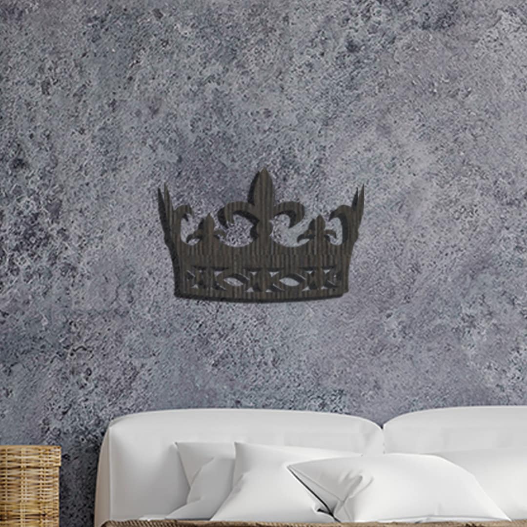 King Crown Wall Art - Etsy