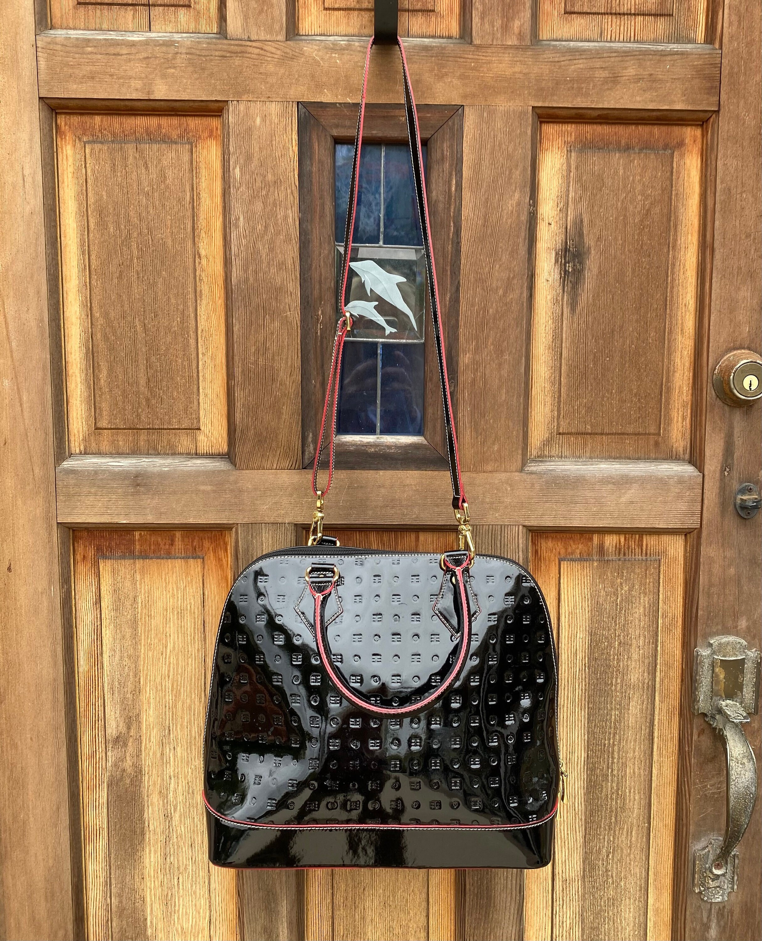 Vintage Authentic Arcadia Genuine Black Patent Leather, Made in Italy ...