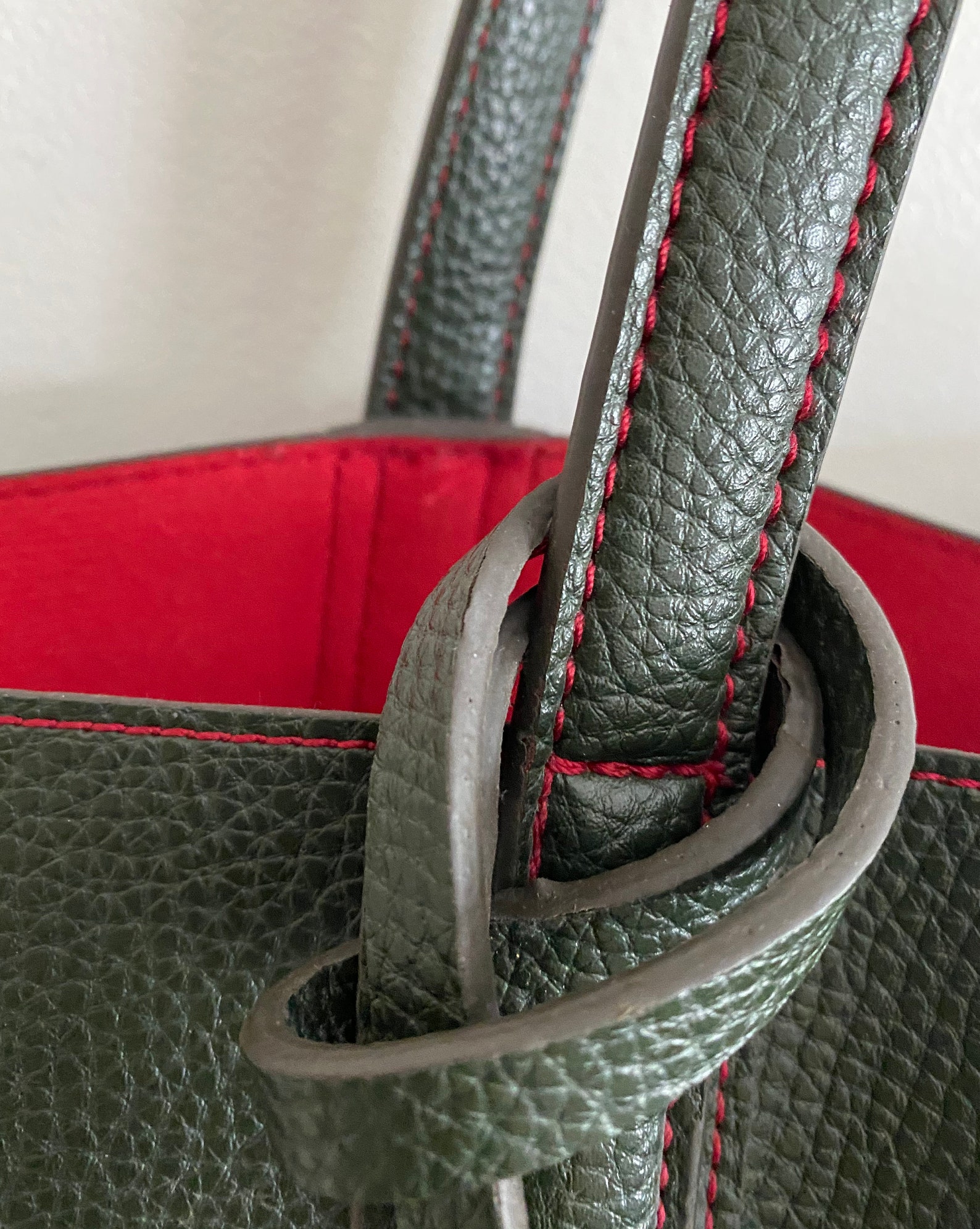 Designer Vintage Tutilo Carry of the Day Tote in Pebbled Dark - Etsy