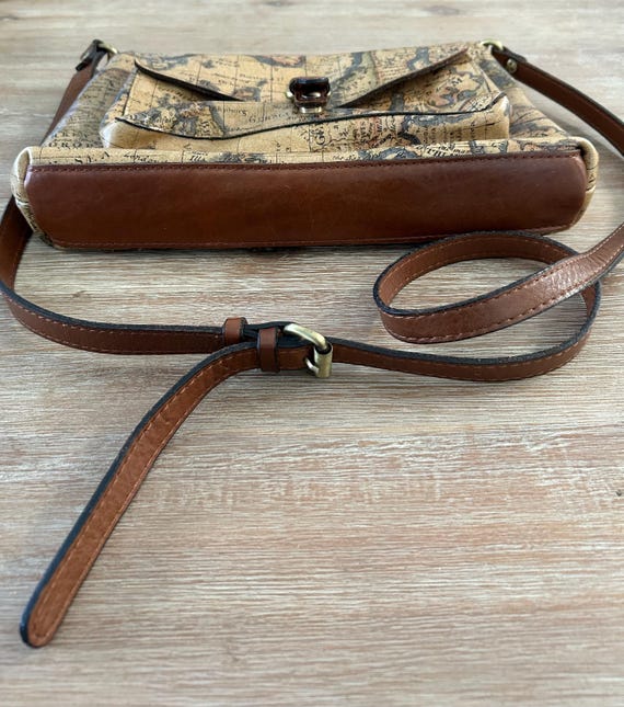 Pre-Owned Patricia Nash Kirby East West Map Crossbody… - Gem