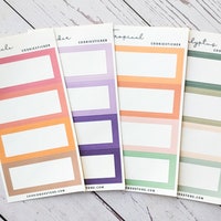 25 Pcs/lot 30mm X 50mm Flower Border Handwritten Blank Stickers for ...