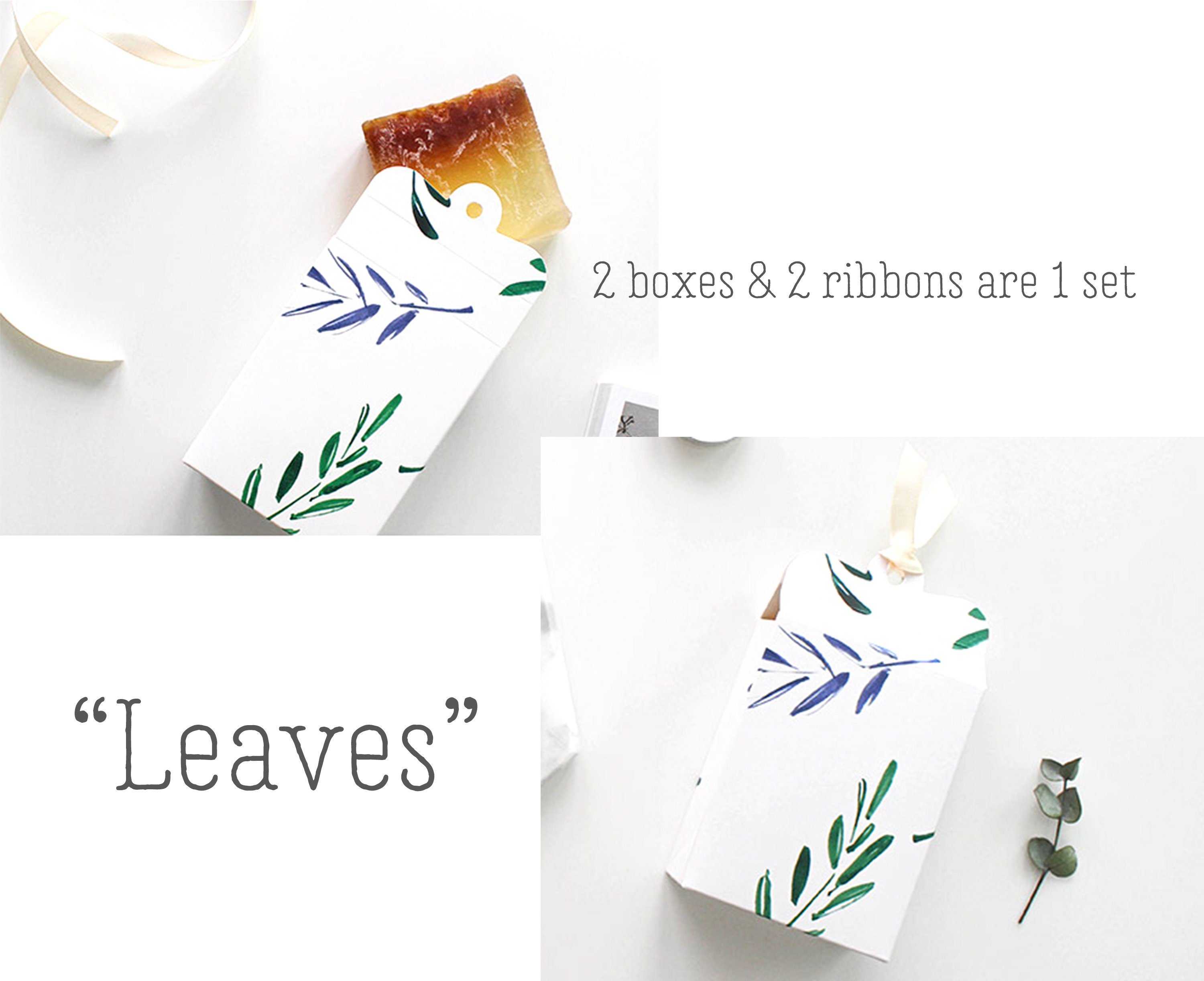 2 Flower Pattern Gift Boxes Gift Box Soap Box Candy Box - Etsy