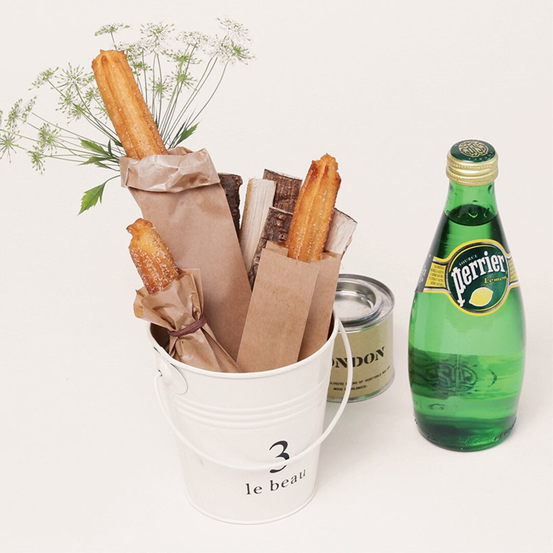 25 Narrow Paper Bags, Churros Bags, Pretzel Bags, Long Paper Bags ...