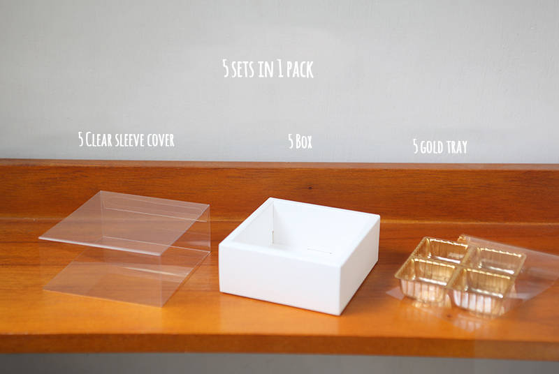 2 White chocolate boxes chocolate boxes clear chocolate box | Etsy