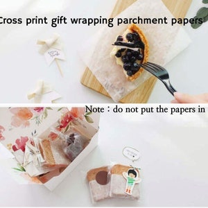 10 Cross Gift Wrapping Papers, Parchment Gift Wrapping, Transparent ...