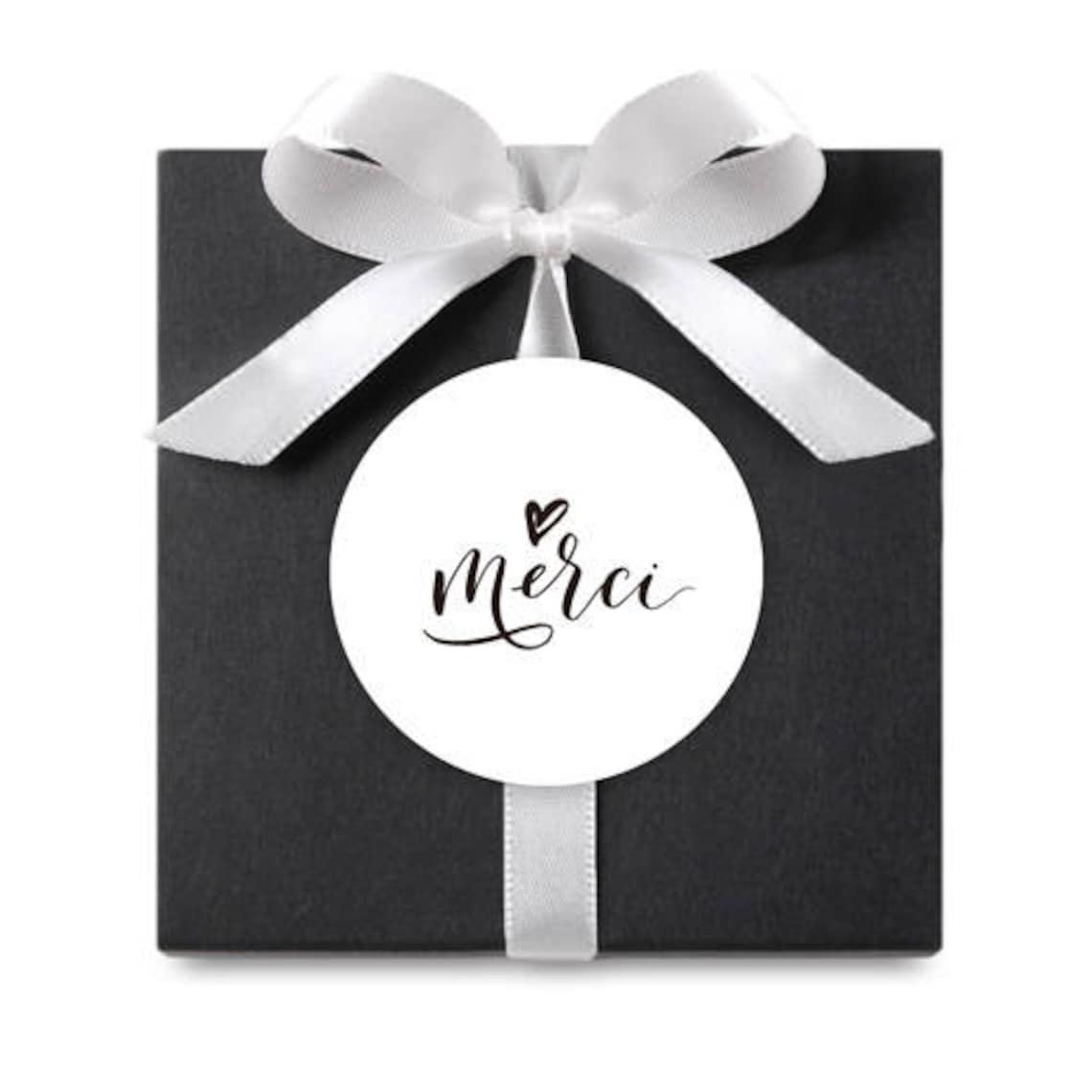 24 Merci Stickers Thank You Gift Stickers Favor Sticker - Etsy