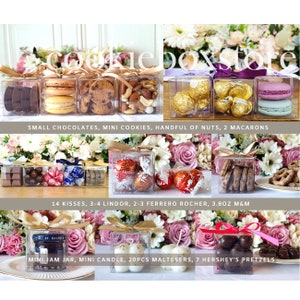 10 Sets of Baby Shower Clear Macaron Packaging, Macaron Box, Baby ...