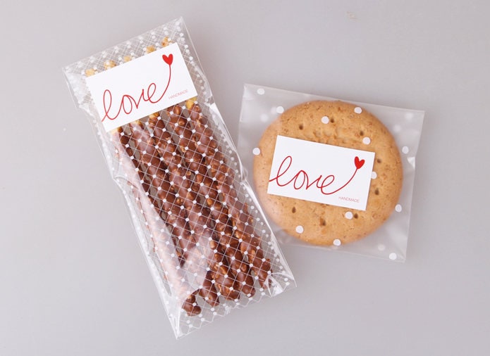 15 Love Handmade Stickerslovegift Stickersfavor - Etsy