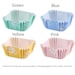 100 Paper Baking Cups Oven Safe Square Baking Cups Parchment Cups Small ...