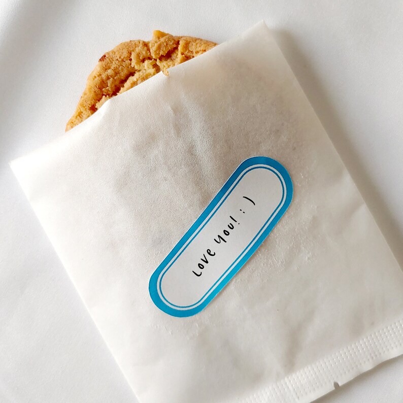 Color Block Blank Stickers Blank Labels Planner Sticker - Etsy