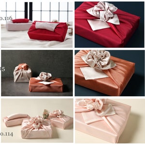 Double Sided Two Tone Packaging Fabric Korean Fabric Asian Wrapping ...