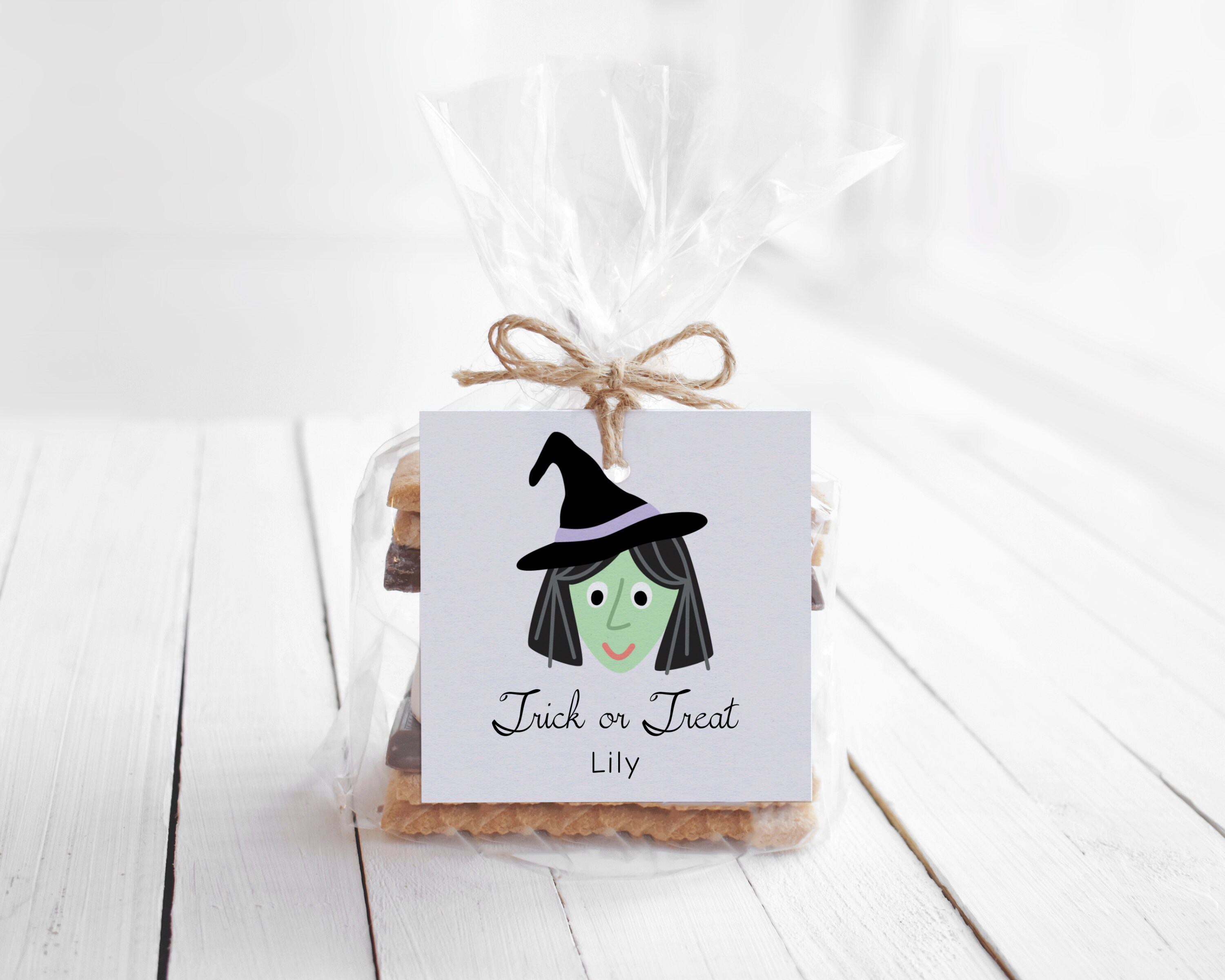Halloween Characters Gift Tags | Printable Halloween Tags - Etsy