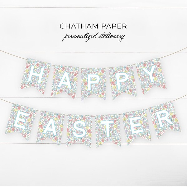 Easter Bunting - Etsy