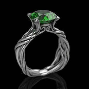 Ancient Vine Tree Ring, Geek Engagement Ring, Elven Ring, Fantasy ...