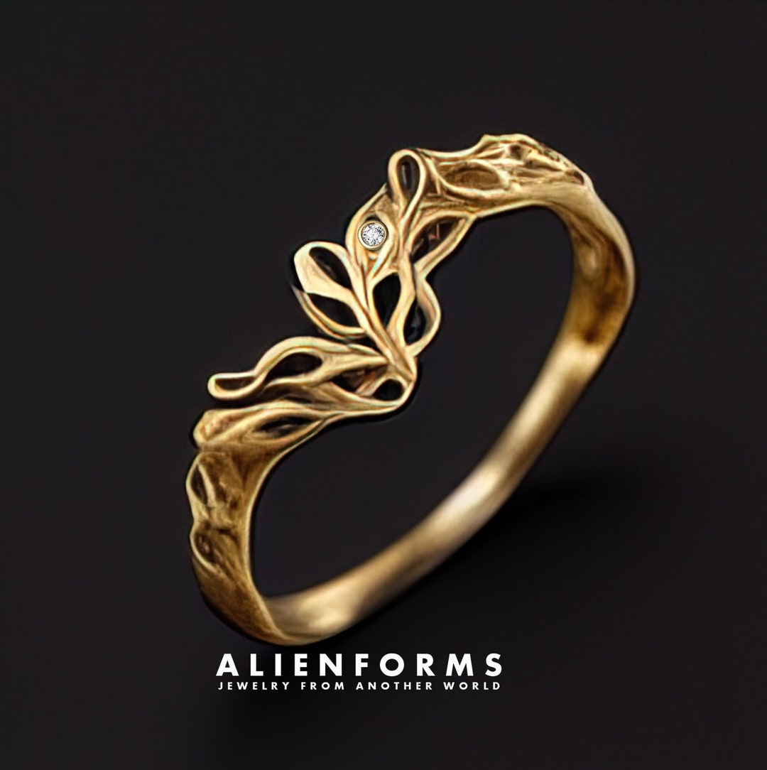 Leaves Ring,nature Ring,leaf Ring,twig Ring, Boho Ring, Vines Ring ...