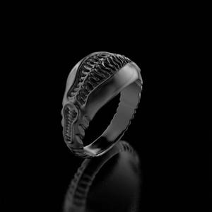 Alien Ring, Xeno Ring, Sci Fi Ring, Geek Ring, Nerd Ring, Statement ...