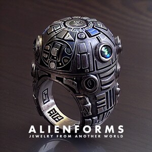 Geek Ring, Sci-fi Geek Ring, Geek Ring, Cyberpunk Ring, Gamer Ring ...