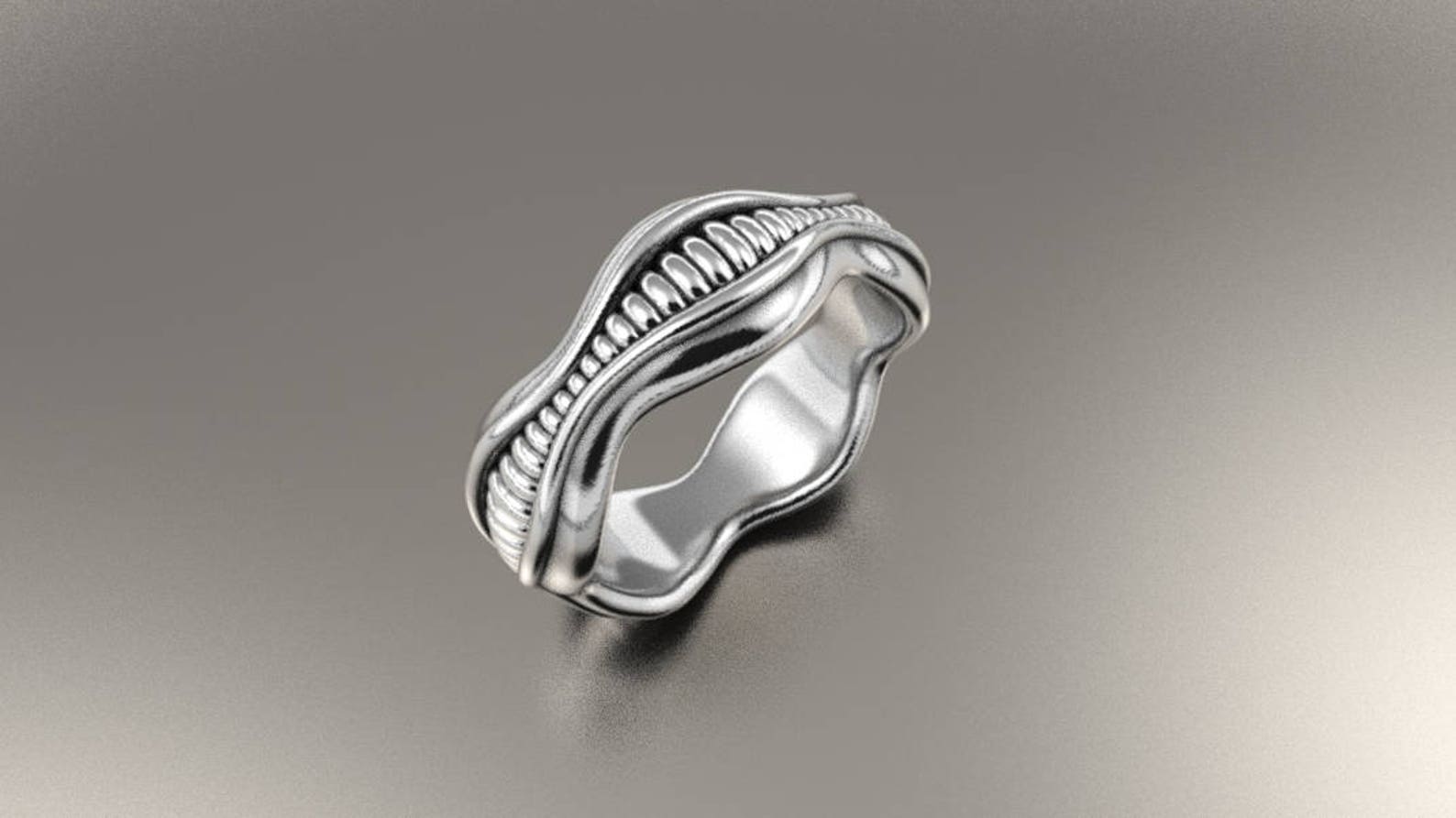 Sci Fi Ring, Alien Ring, Geek Ring, Gamer Ring, Futuristic Ring - Etsy