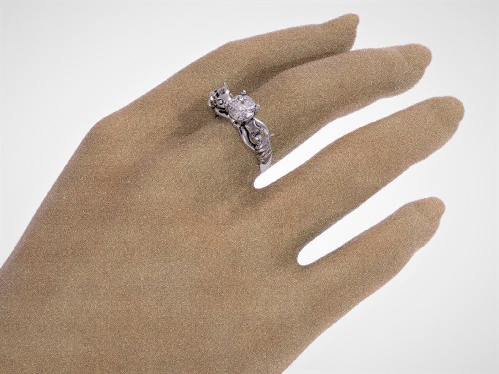 Unicorn Engagement Ring Geek Engagement Ring Nerd Engagement | Etsy