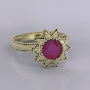 Solar Eclipse Ring, Proposal Vintage Engagement, Antique Engagement ...