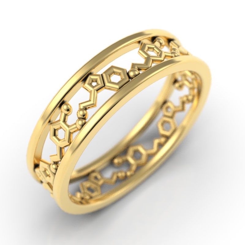 Molecule Ring - Etsy