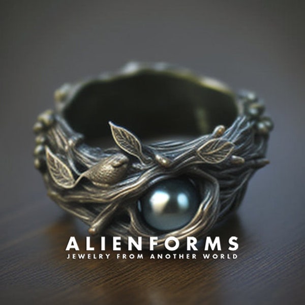 Bird Engagement Ring - Etsy