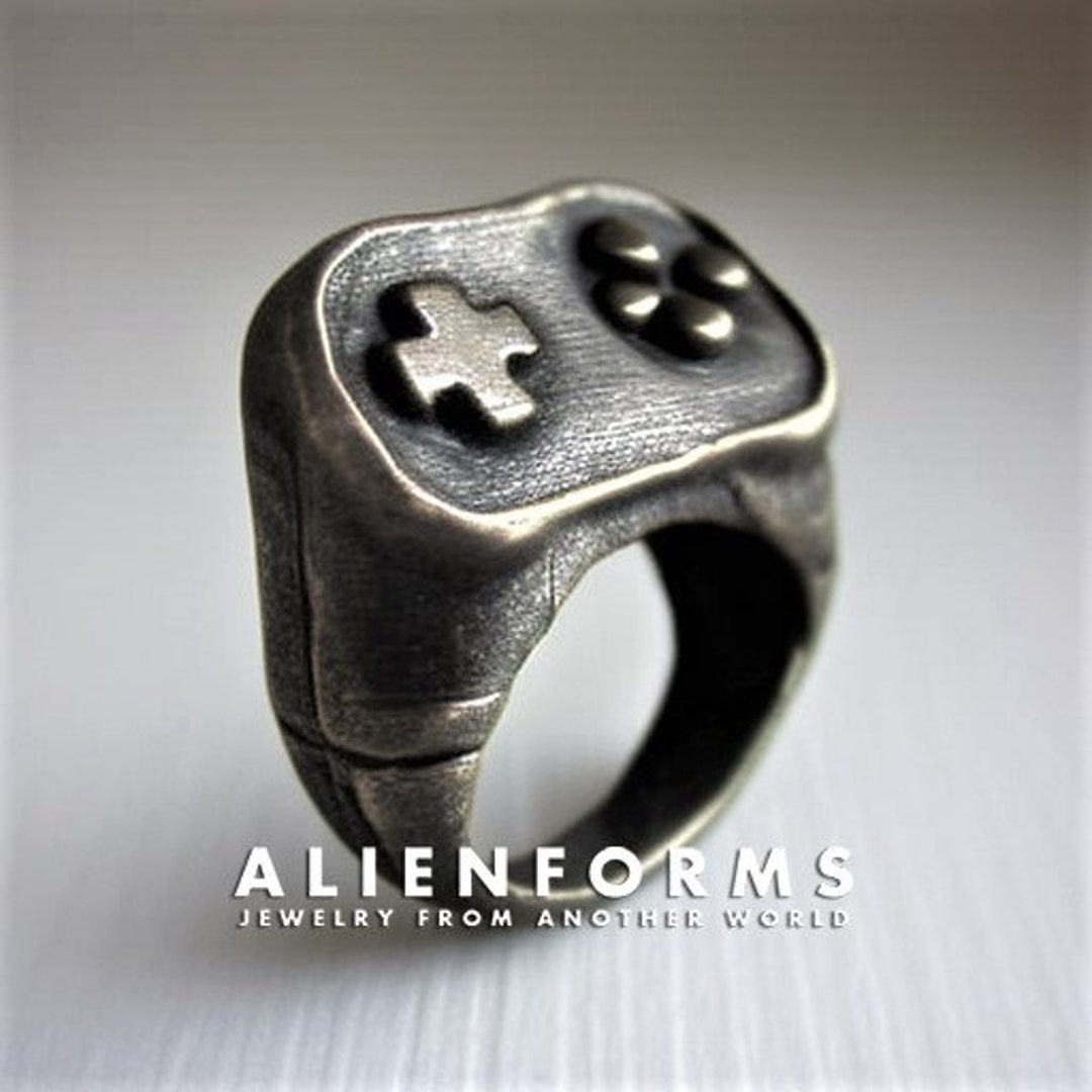 Geek Wedding Ring, Computer Nerd Ring, Cyberpunk Ring, Gamer Ring ...