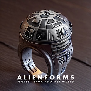Geek Ring, Sci-fi Geek Ring, Geek Ring, Cyberpunk Ring, Gamer Ring ...