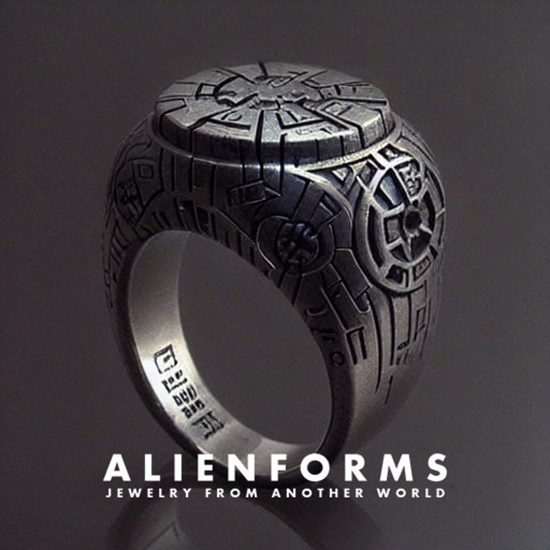 Geek Ring, Sci-fi Geek Ring, Scifi Ring, Cyberpunk Ring, Gamer Ring ...
