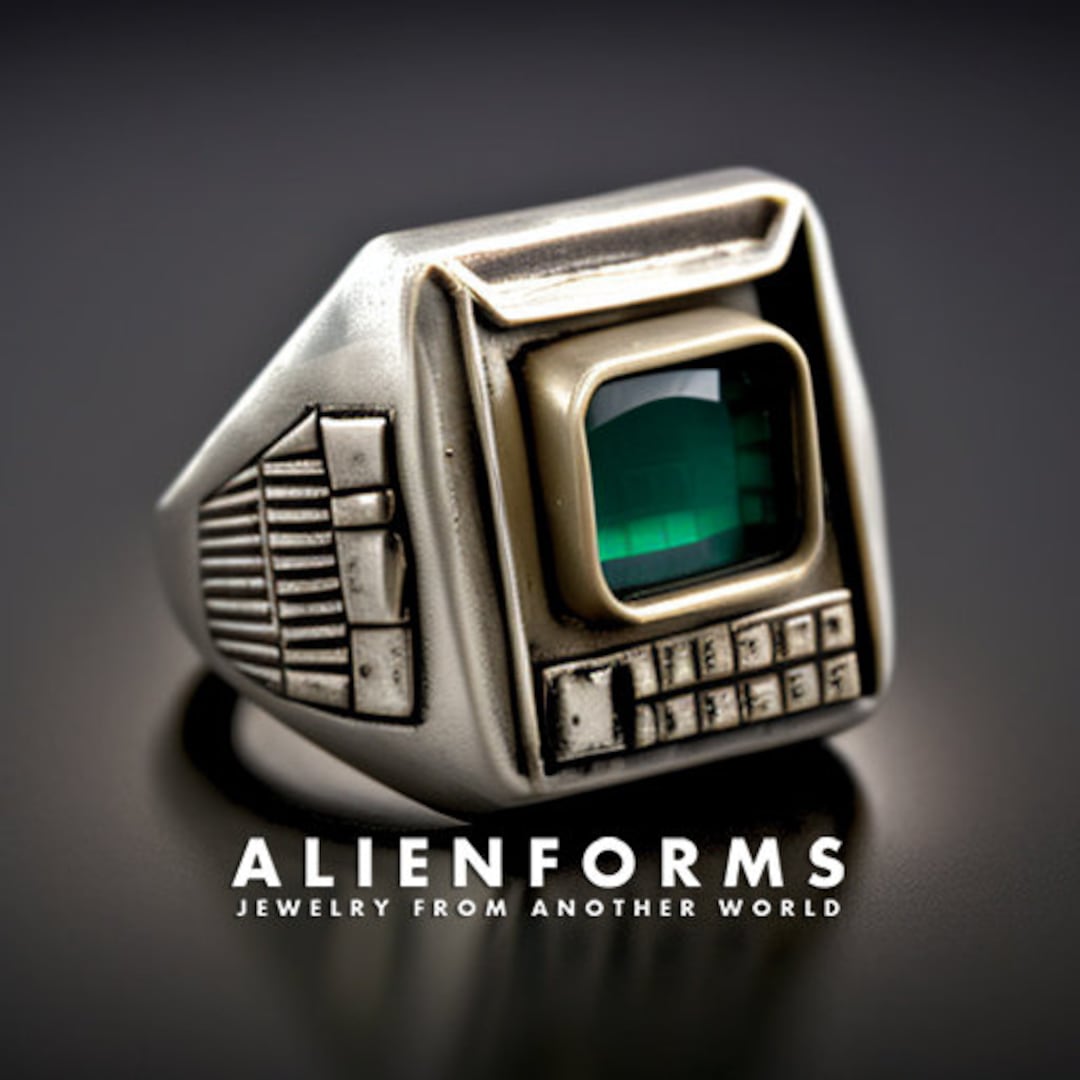 Geek Wedding Ring, Computer Nerd Ring, Cyberpunk Ring, Gamer Ring ...