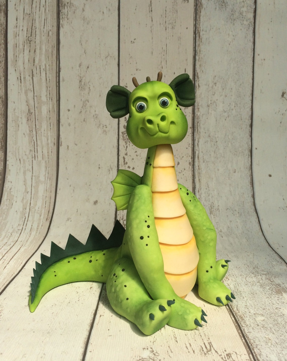 Large Dragon Cake Topper/ Cake Decorating Tutorial. Step by Step Model ...