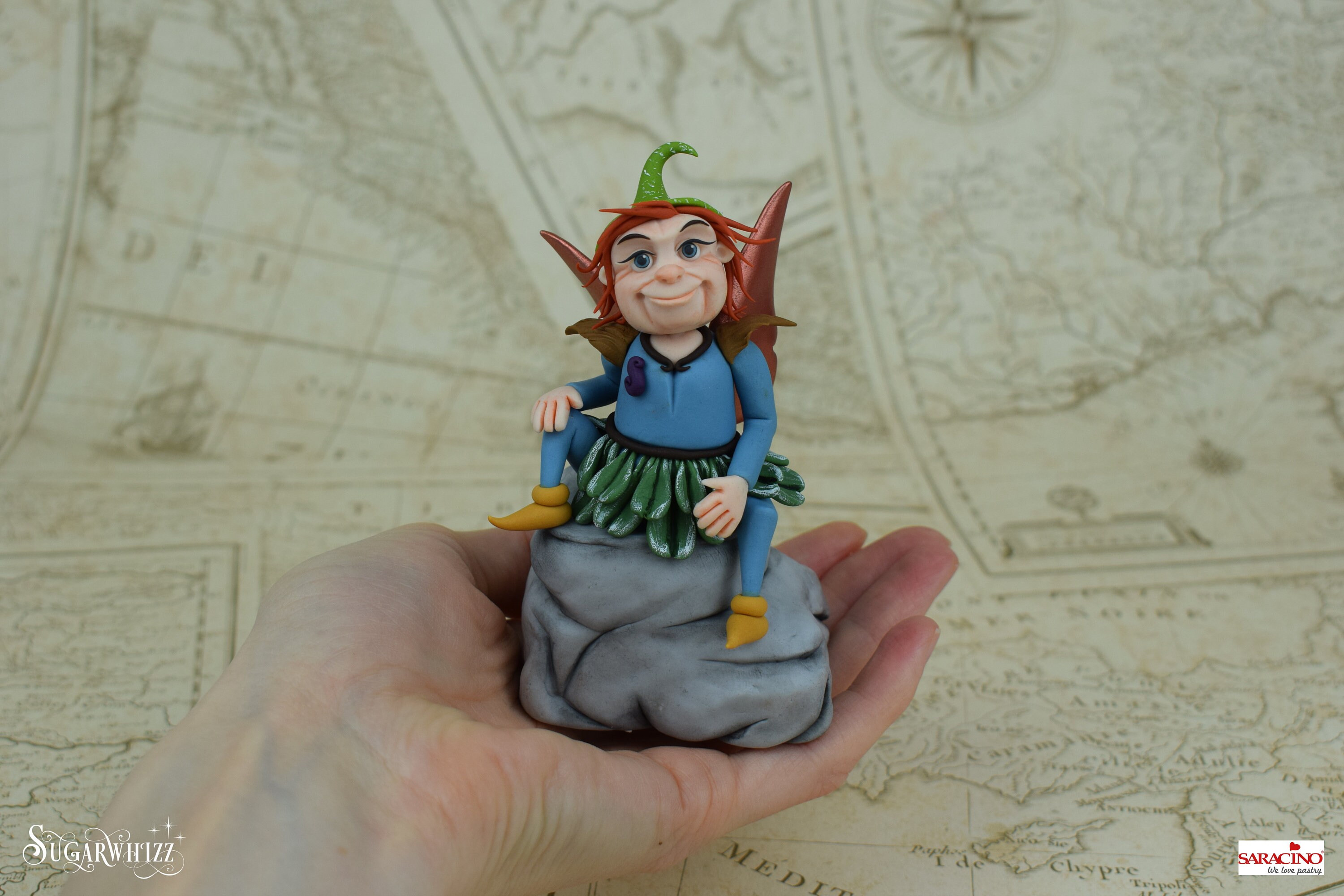 Fairy Cake Topper Tutorial. Instant PDF Download, Full Colour Step by ...