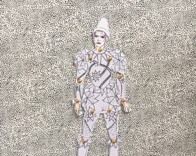David Bowie Paper Doll, Articulated Doll Comes With Mini Magnet for ...