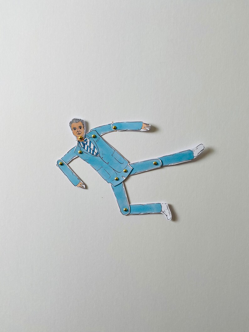 David Byrne Paper Doll David Byrne Print Articulated Doll - Etsy