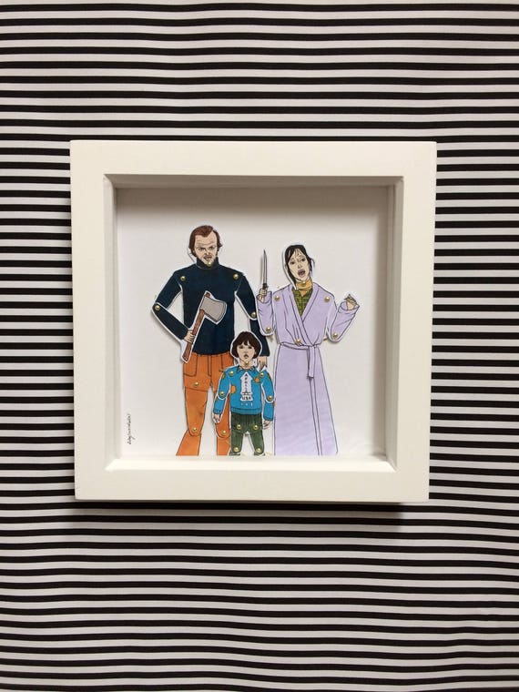 The Shining Paper Doll Set Perfect Gift for Kubrick and | Etsy