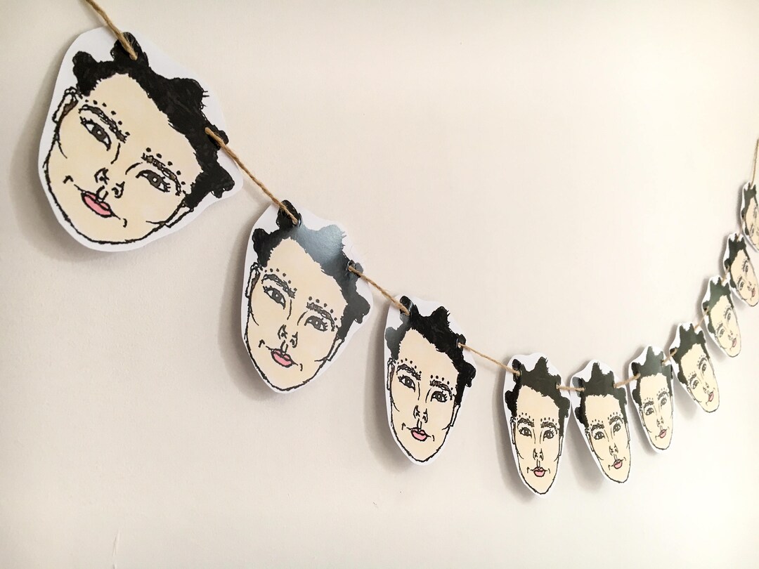 Bjork Print Bjork Paper Bunting Perfect Gift for Music Fans - Etsy UK
