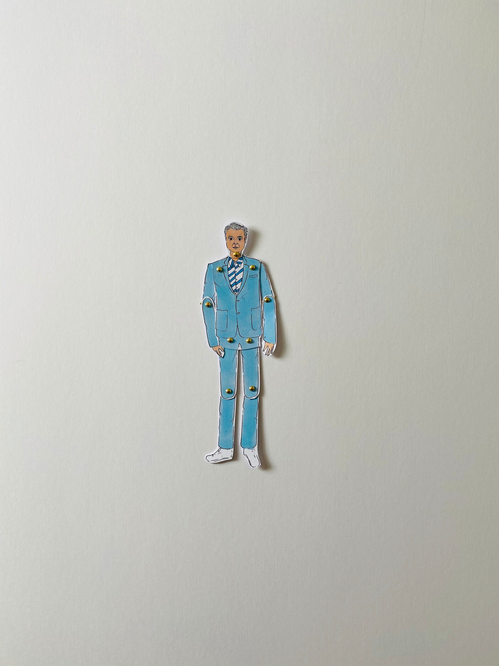 David Byrne Paper Doll David Byrne Print Articulated Doll - Etsy