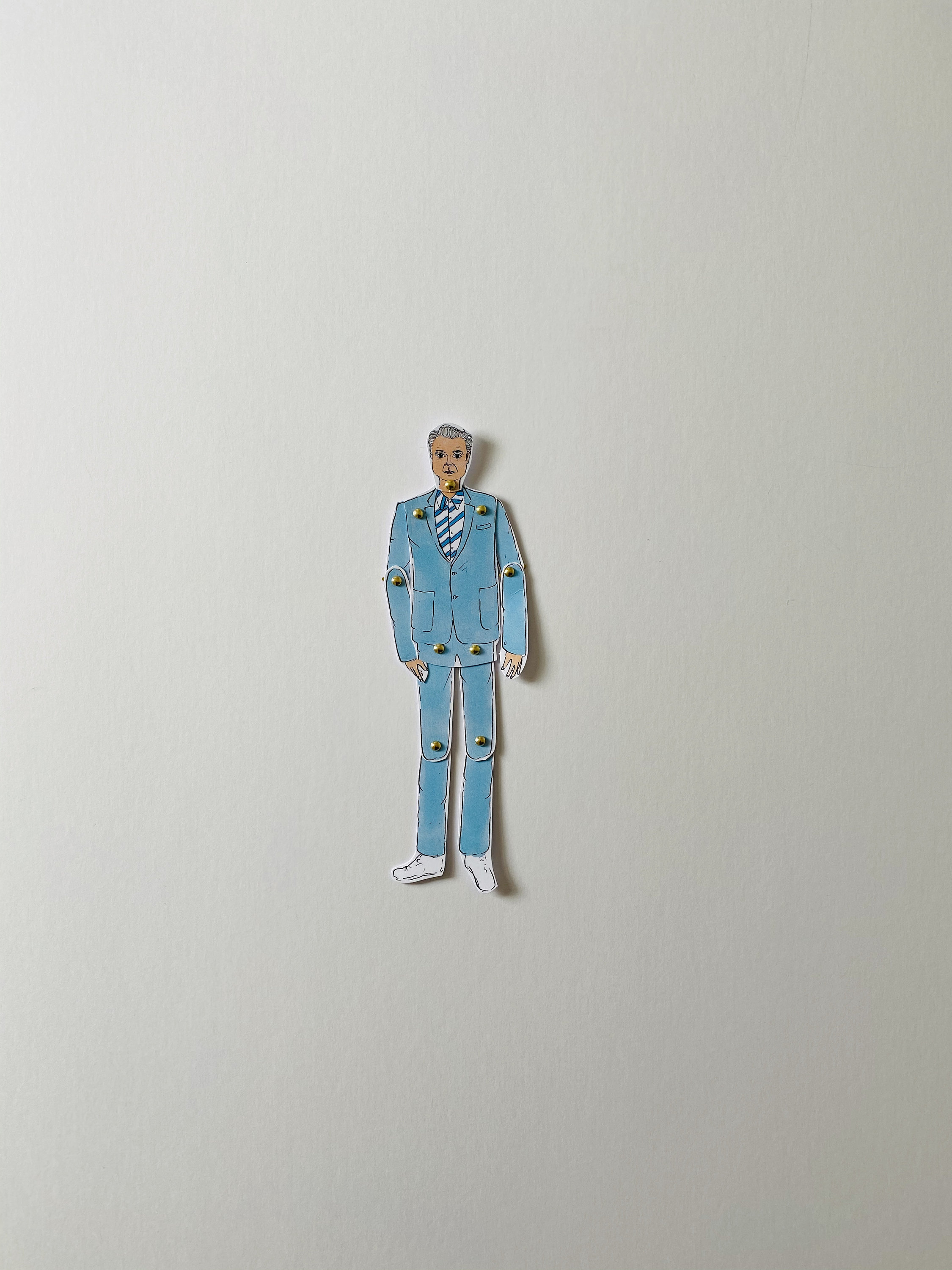 David Byrne Paper Doll David Byrne Print Articulated Doll - Etsy