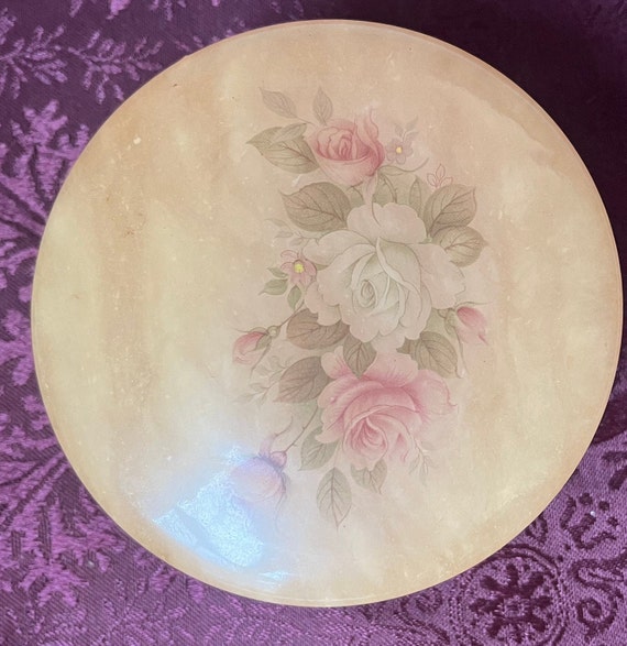 genuine alabaster jewelry box - Gem